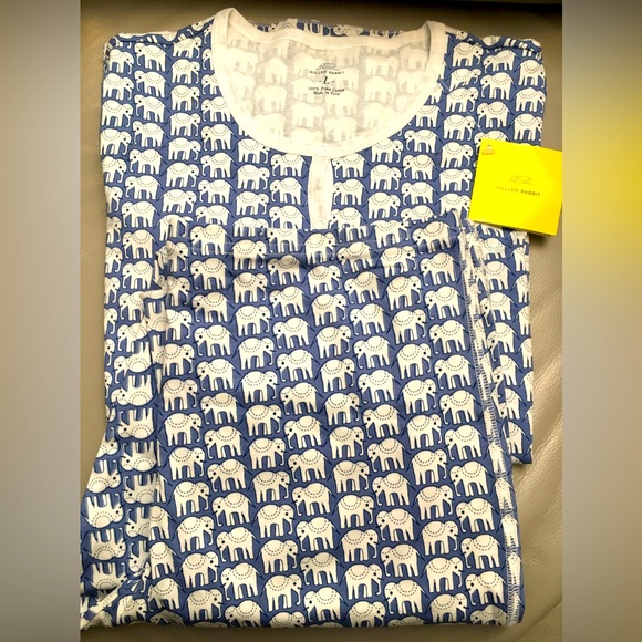Roller Rabbit | Intimates & Sleepwear | Roller Rabbit Hathi Pajama Set ...